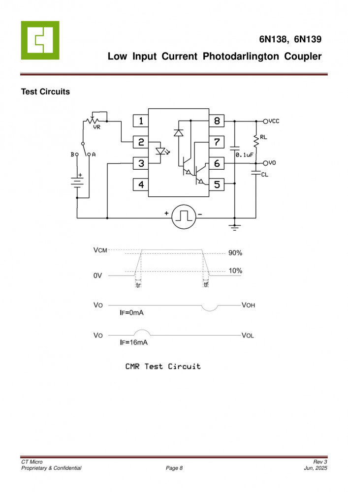 6N138 technical document page 8
