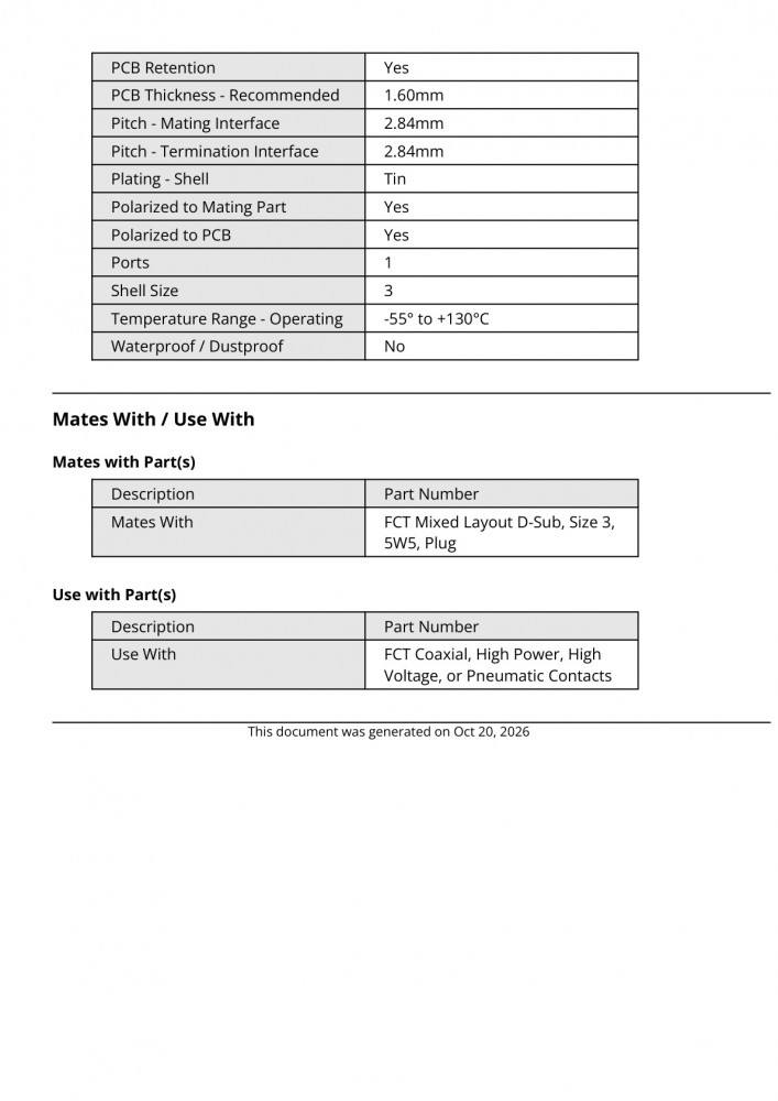 MOLEX 1731071101 product drawing page 3