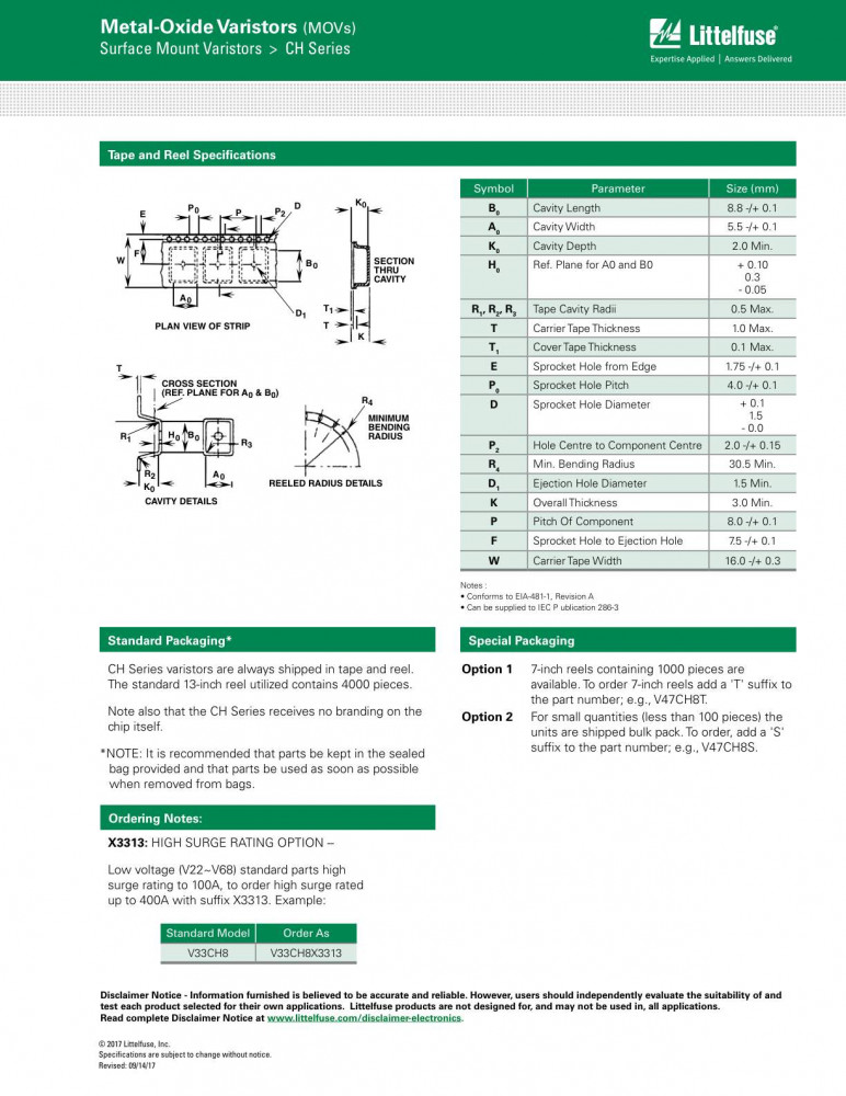 V360CH8T datasheet page 6
