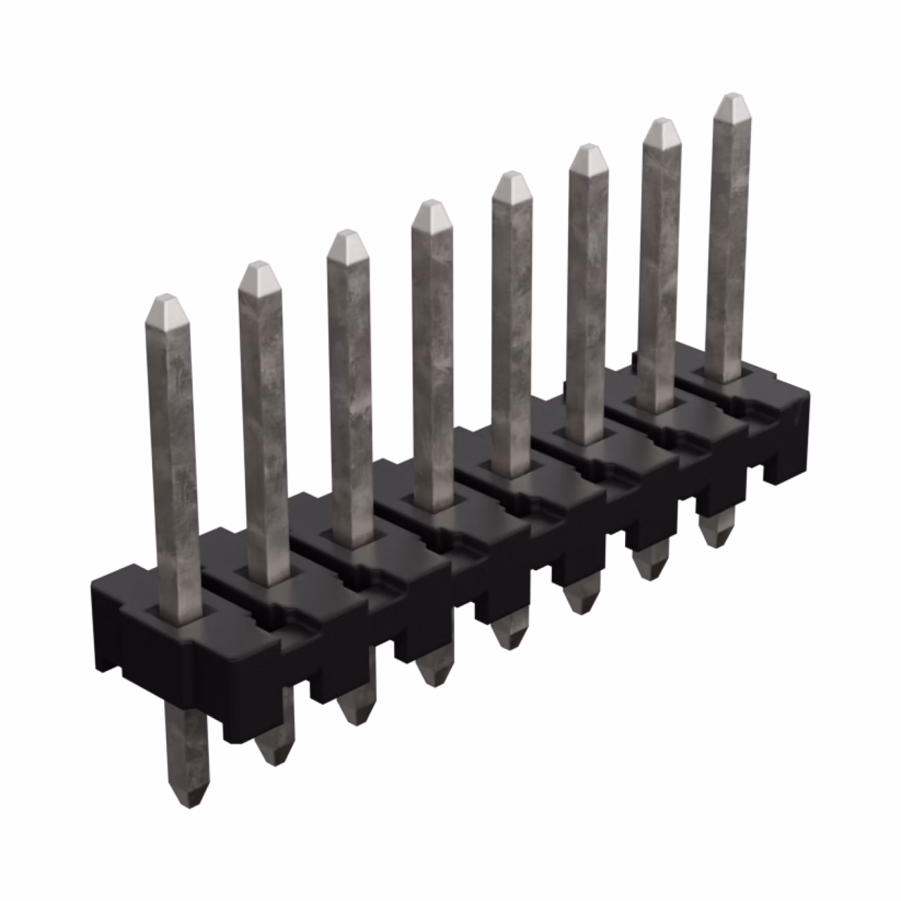KK 396 Breakaway Header, Vertical, 8 Circuits, Matte Tin (Sn) Plating for sale