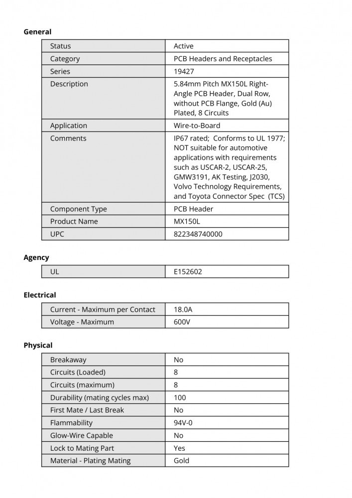 Product document preview, page 2
