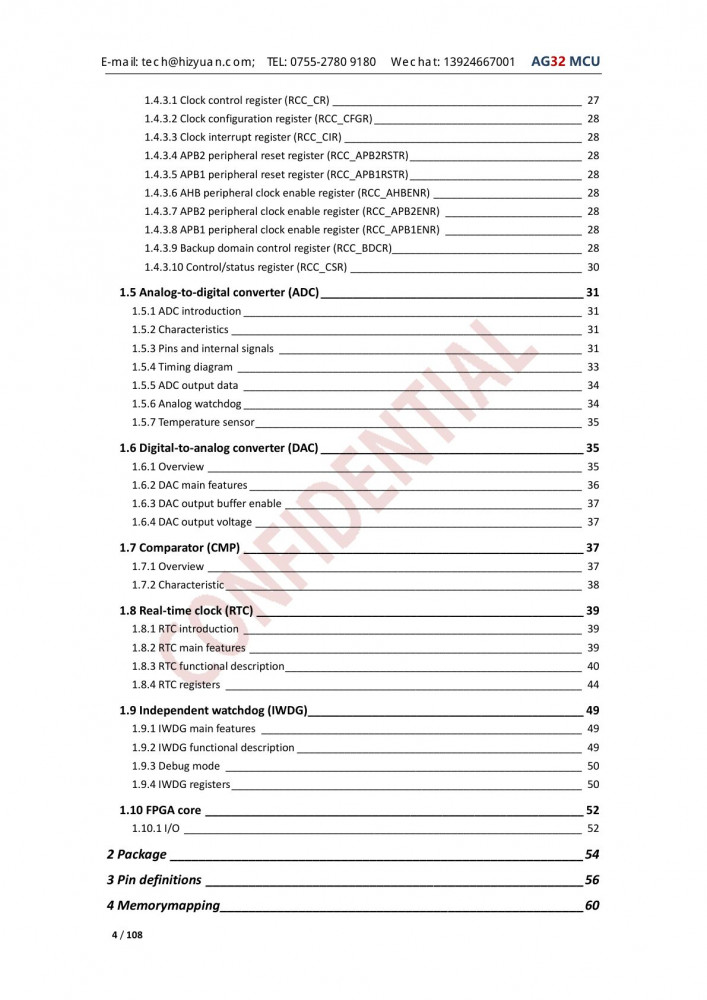 AG32 datasheet page 4