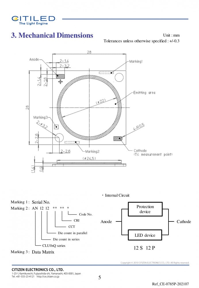 CLU04Q-1212E1-352H6X3 datasheet page 5