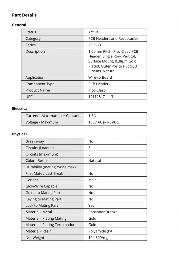 Product document page 2