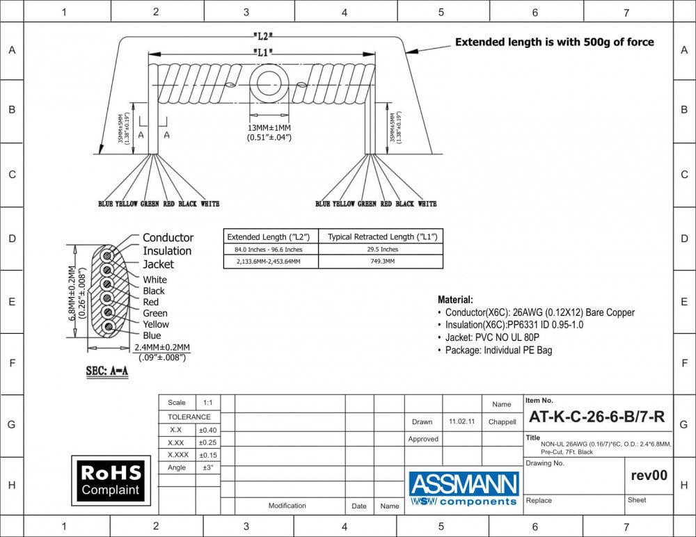 AT-K-C-26-6-B/7 technical drawing