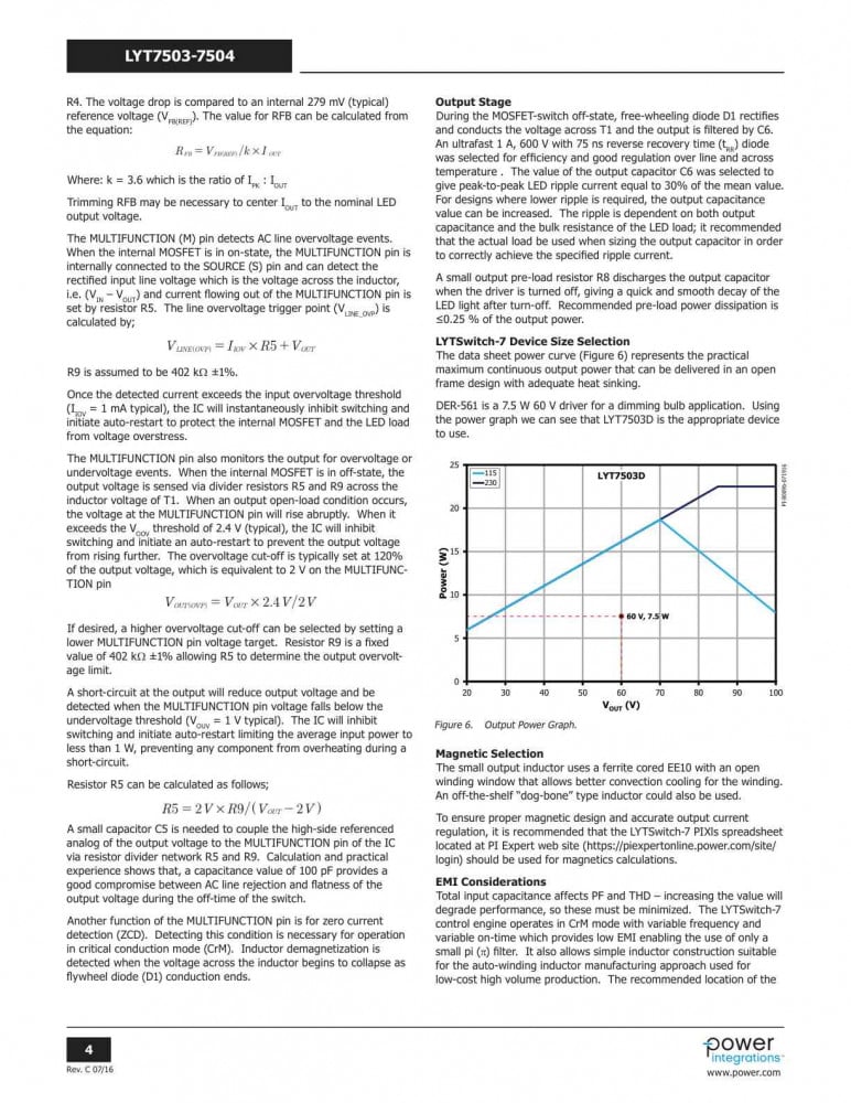 LYT7503D-TL datasheet page 4