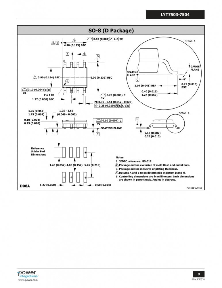 LYT7503D-TL datasheet page 9