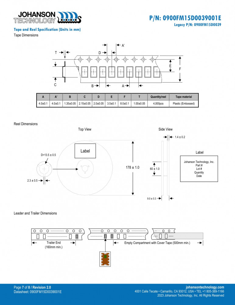 0900FM15D0039E technical document page 7