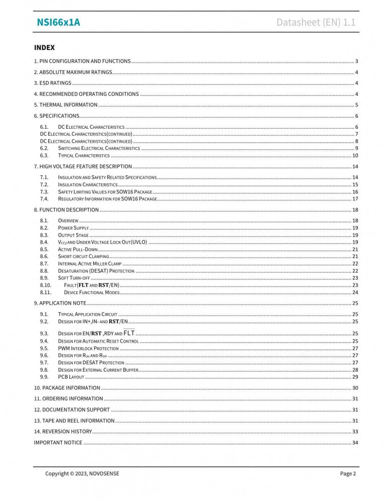 NSi6651ASC-DSWR datasheet page 2