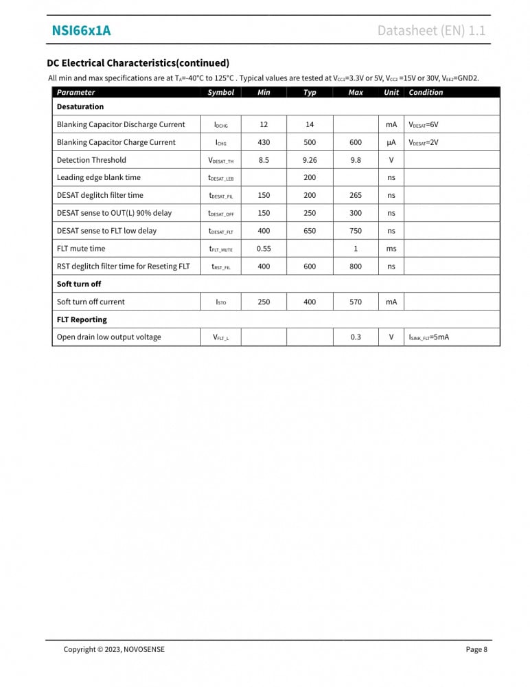 NSi6651ASC-DSWR datasheet page 8