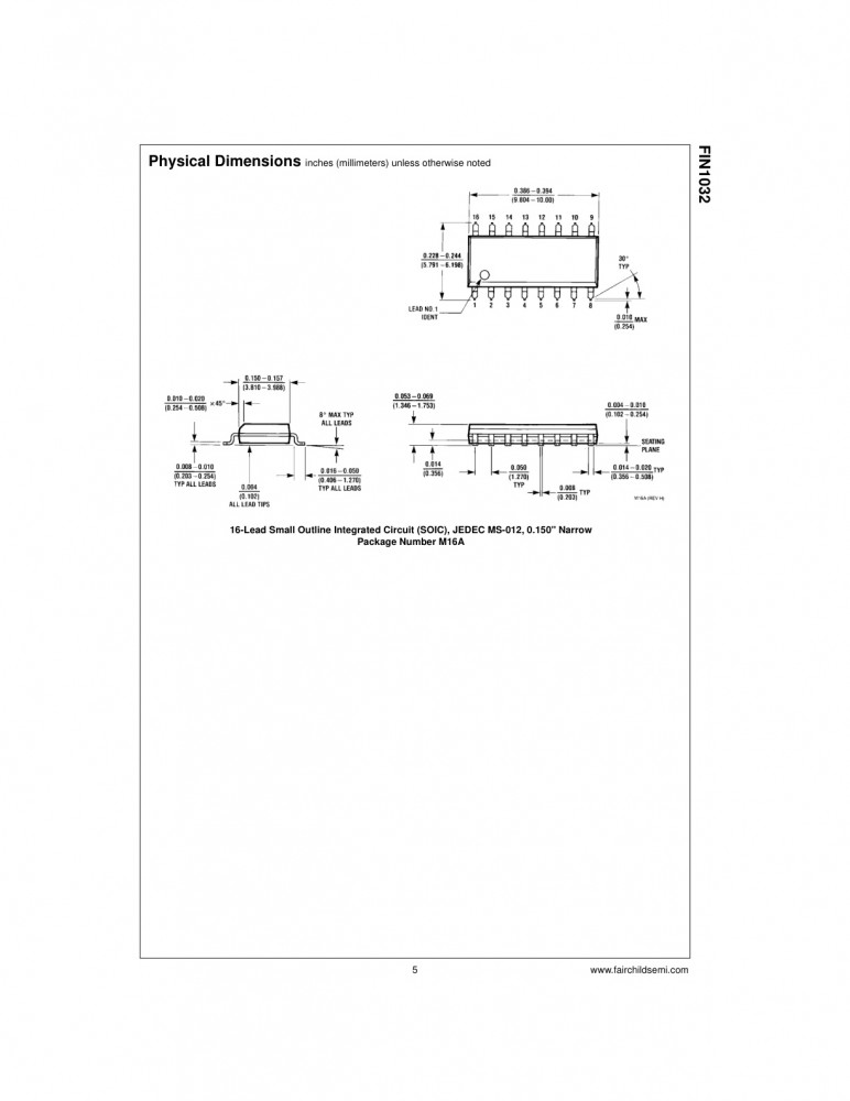 FIN1032 datasheet page 6