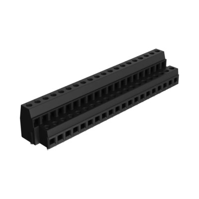 5.08mm Pitch Beau Eurostyle Low Profile, Two Level Terminal Block, Modular, 40 Circuits for sale