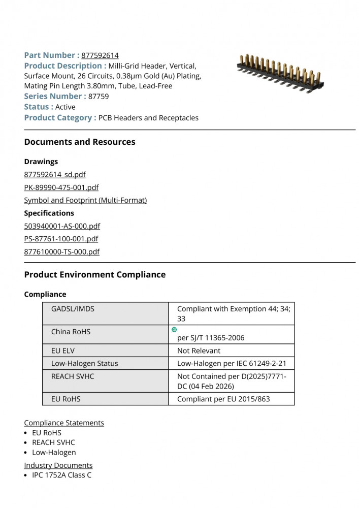 877592614 technical document image, page 1