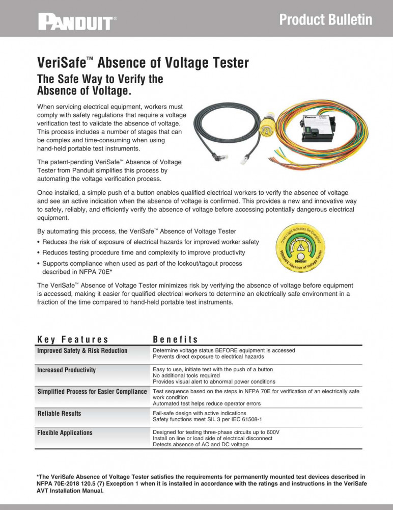 VeriSafe technical document page 1