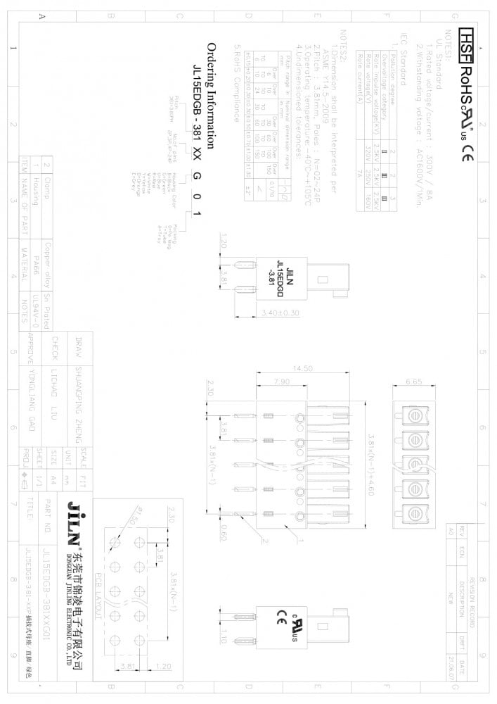 JL15EDGB-38103G01 technical document page
