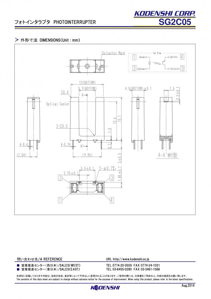 SG2C05 datasheet page 3