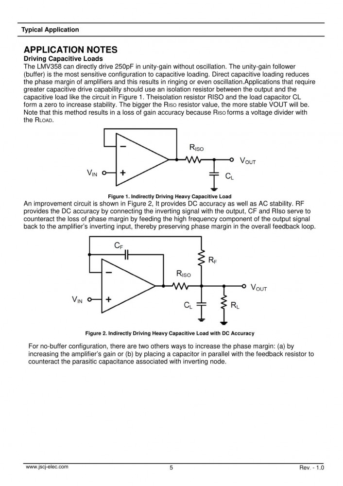 LMV358 datasheet page 5