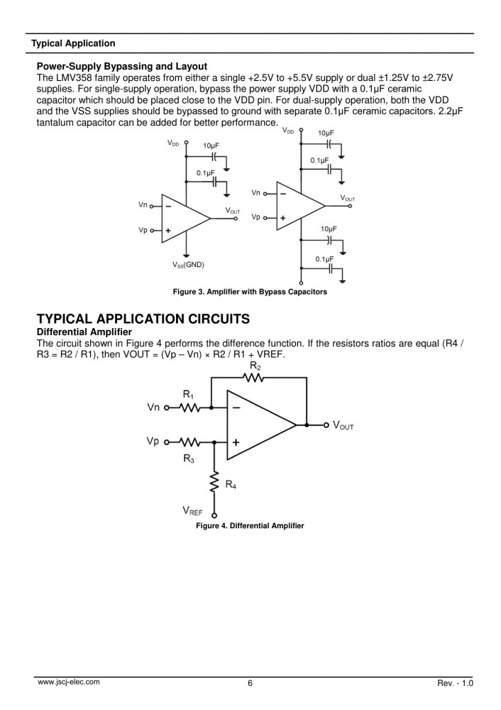 LMV358 datasheet page 6