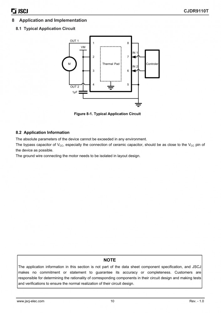 CJDR9110T datasheet page 10