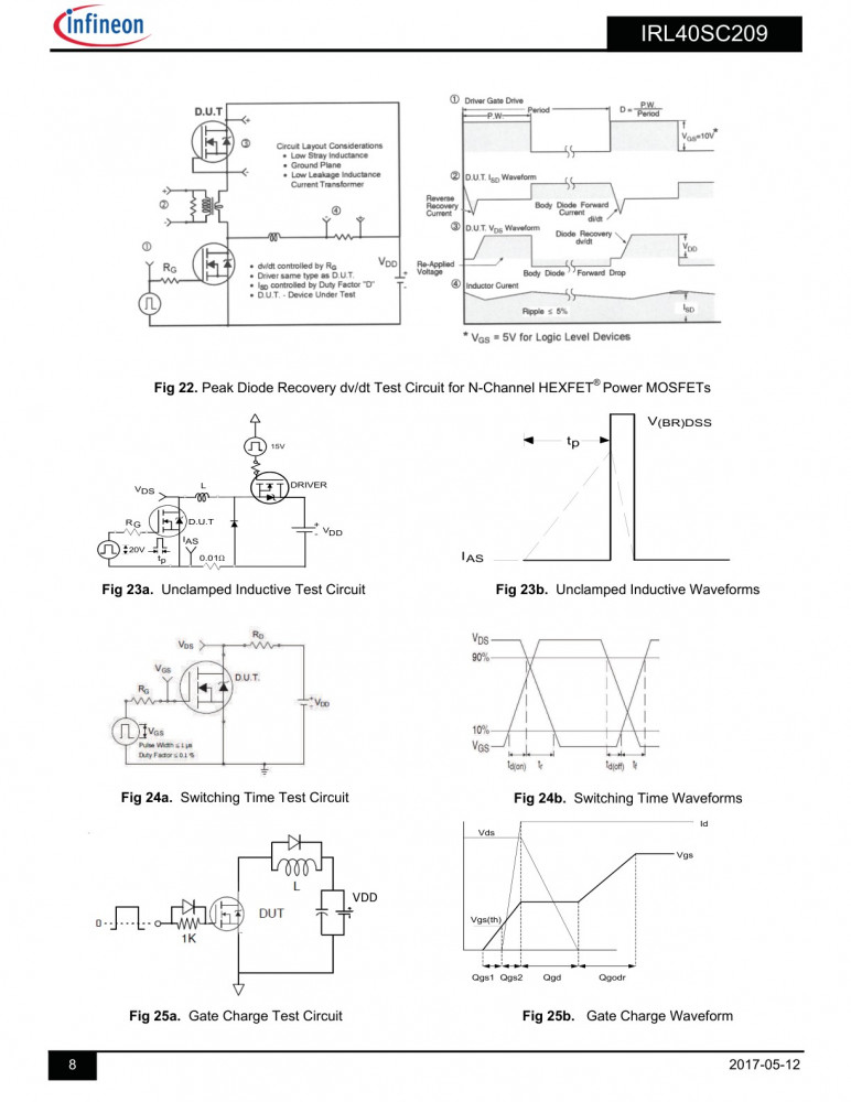 IRL40SC209 datasheet page 8