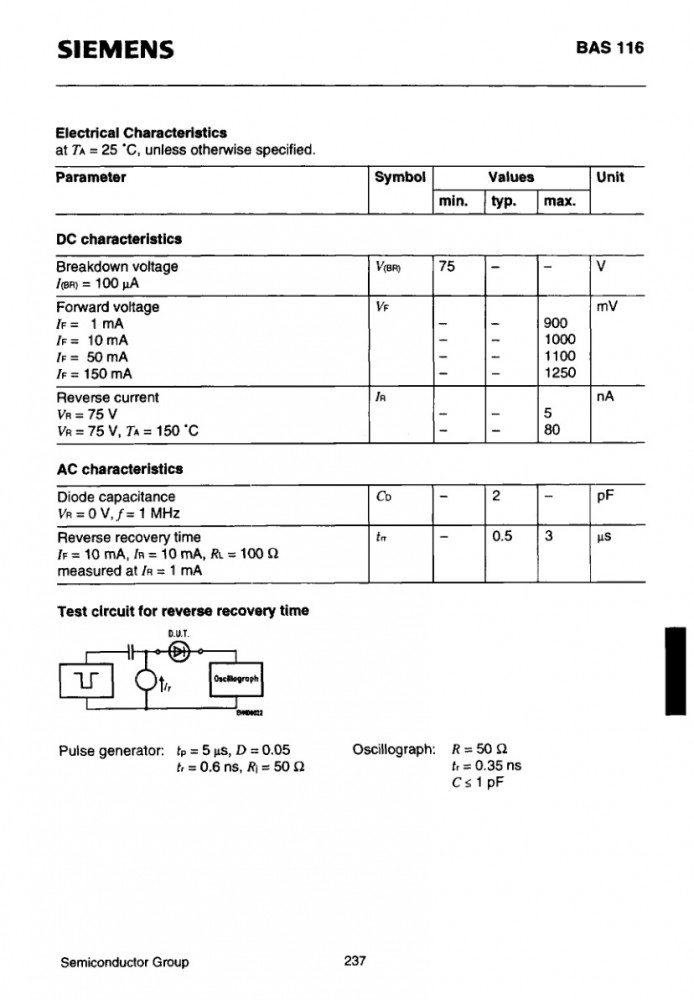 BAS 116 technical document page 2