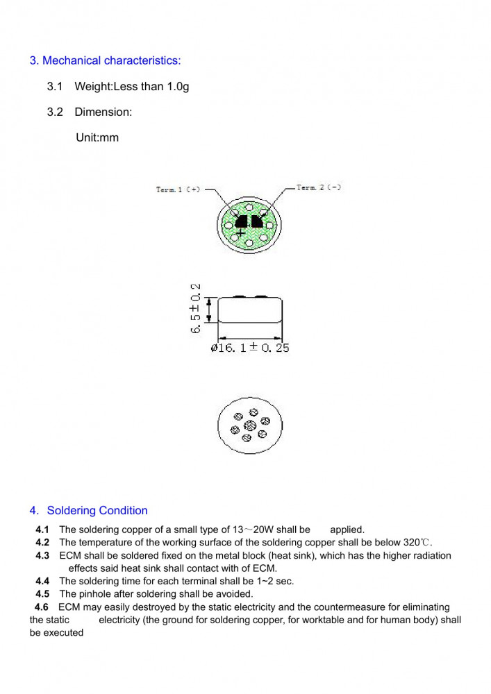 GMBU16065CSC-02-43DB approval specification page 3