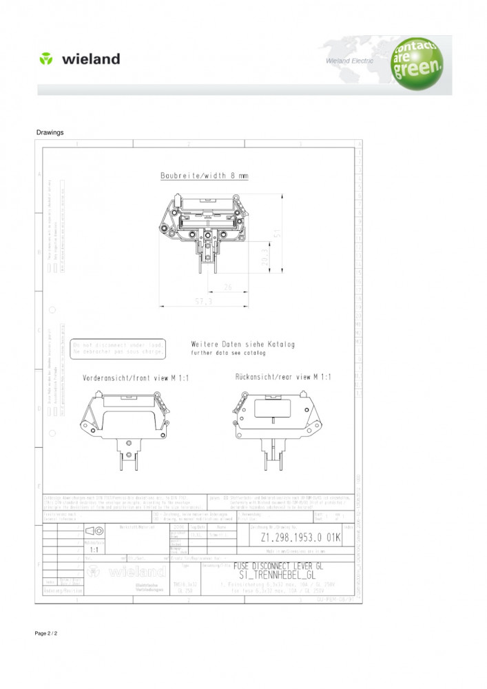 Z1.298.1953.0 datasheet page 2