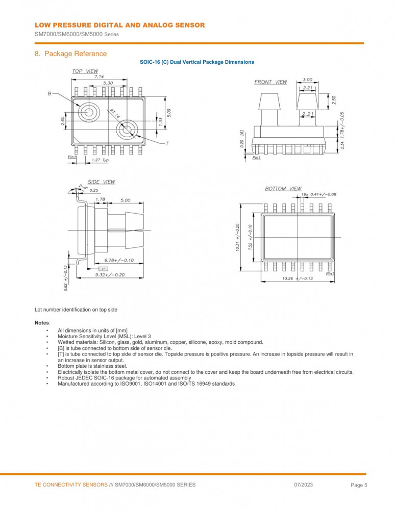 SM5391 technical document page 5