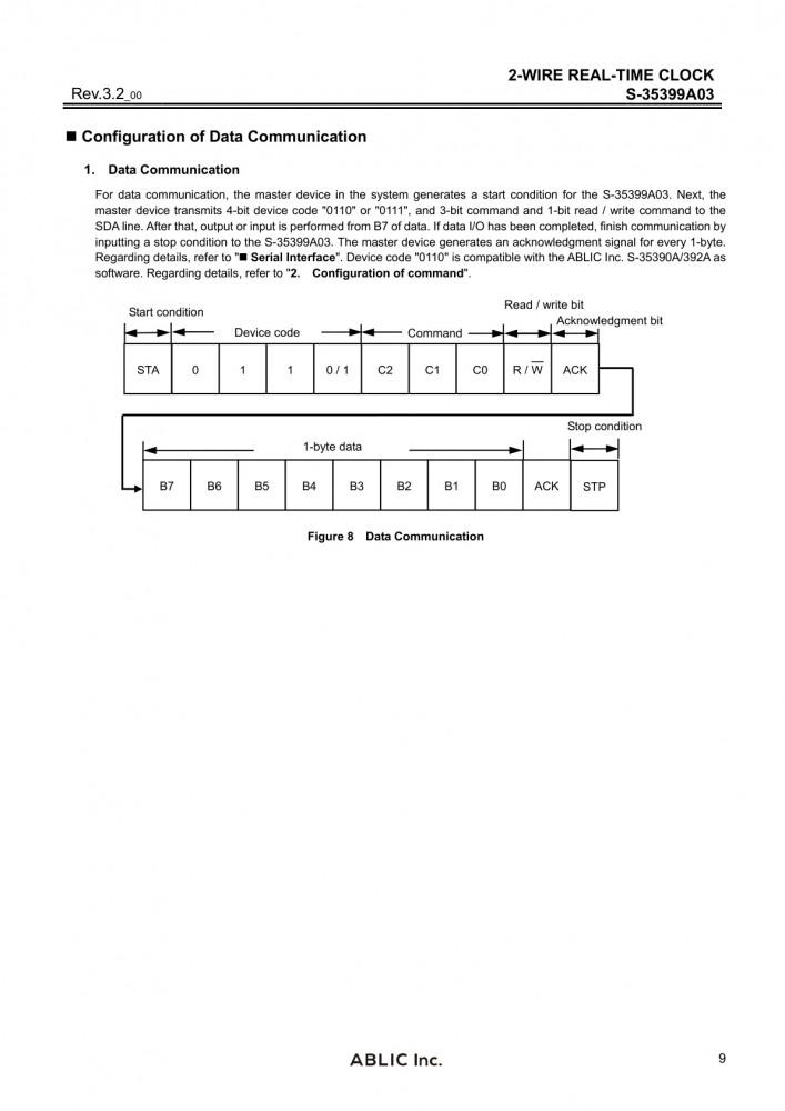 S-35399A03 datasheet page 9