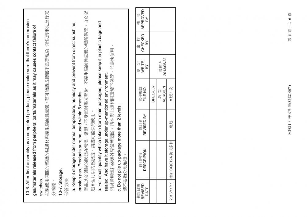 MPS11-PC18O-R specification page 7