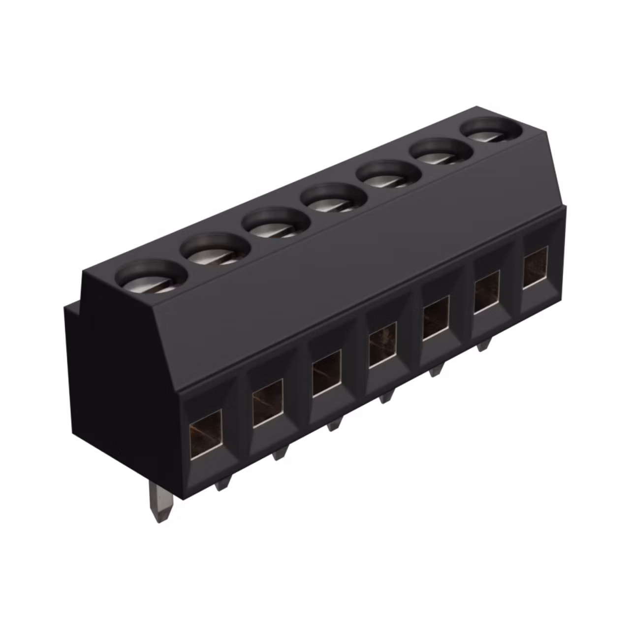3.50mm Pitch Beau Eurostyle Fixed Mount PCB Terminal Block, 7 Circuits for sale