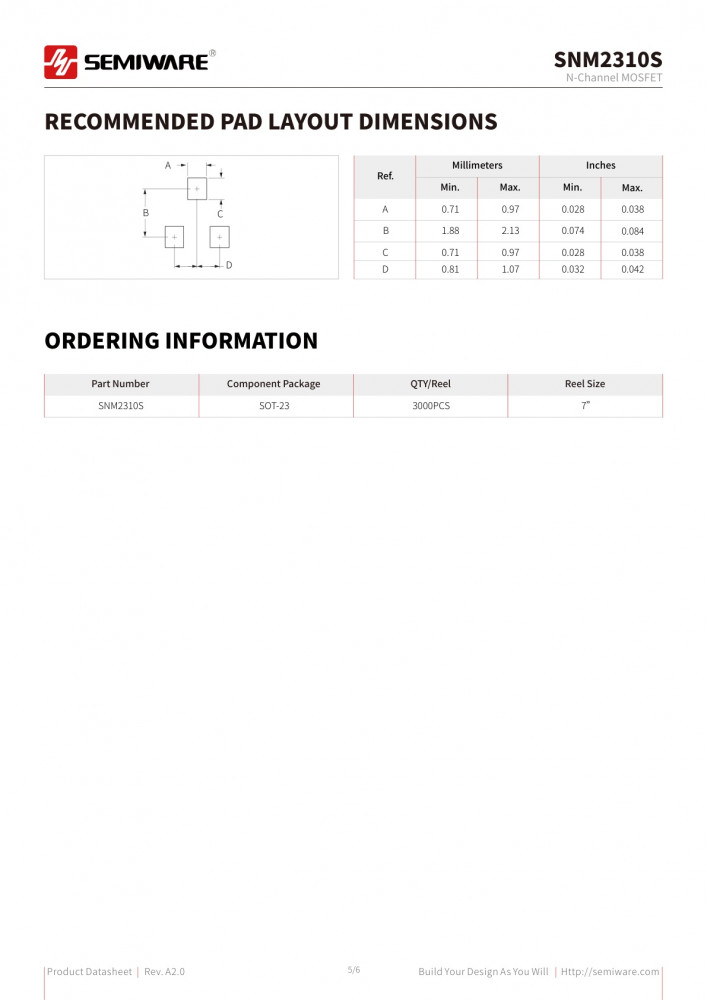 SNM2310S technical document, page 5