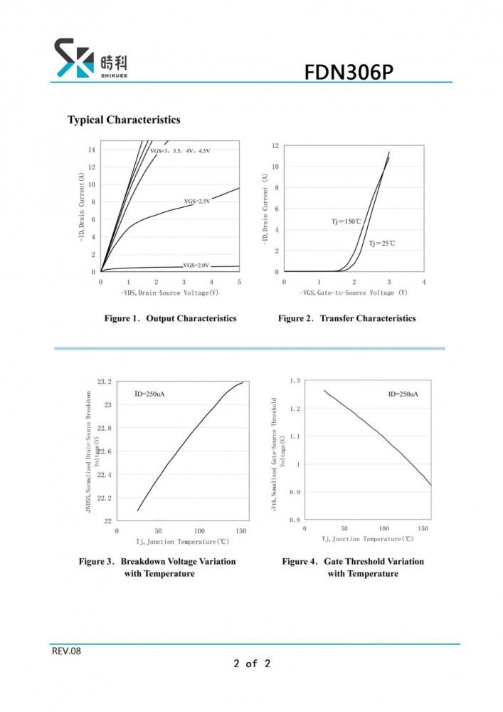 SK306P technical document page 2