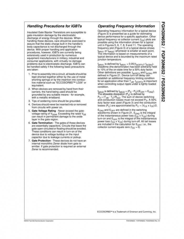 FGB30N6S2T datasheet page 7
