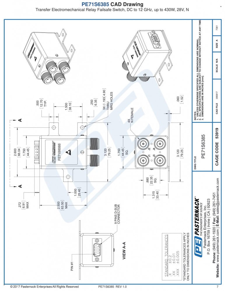 PE71S6385 datasheet page 7