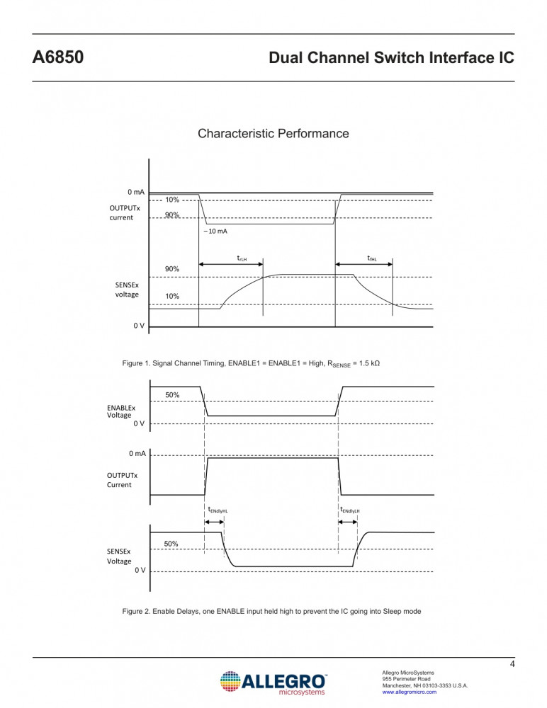 A6850 datasheet page 4