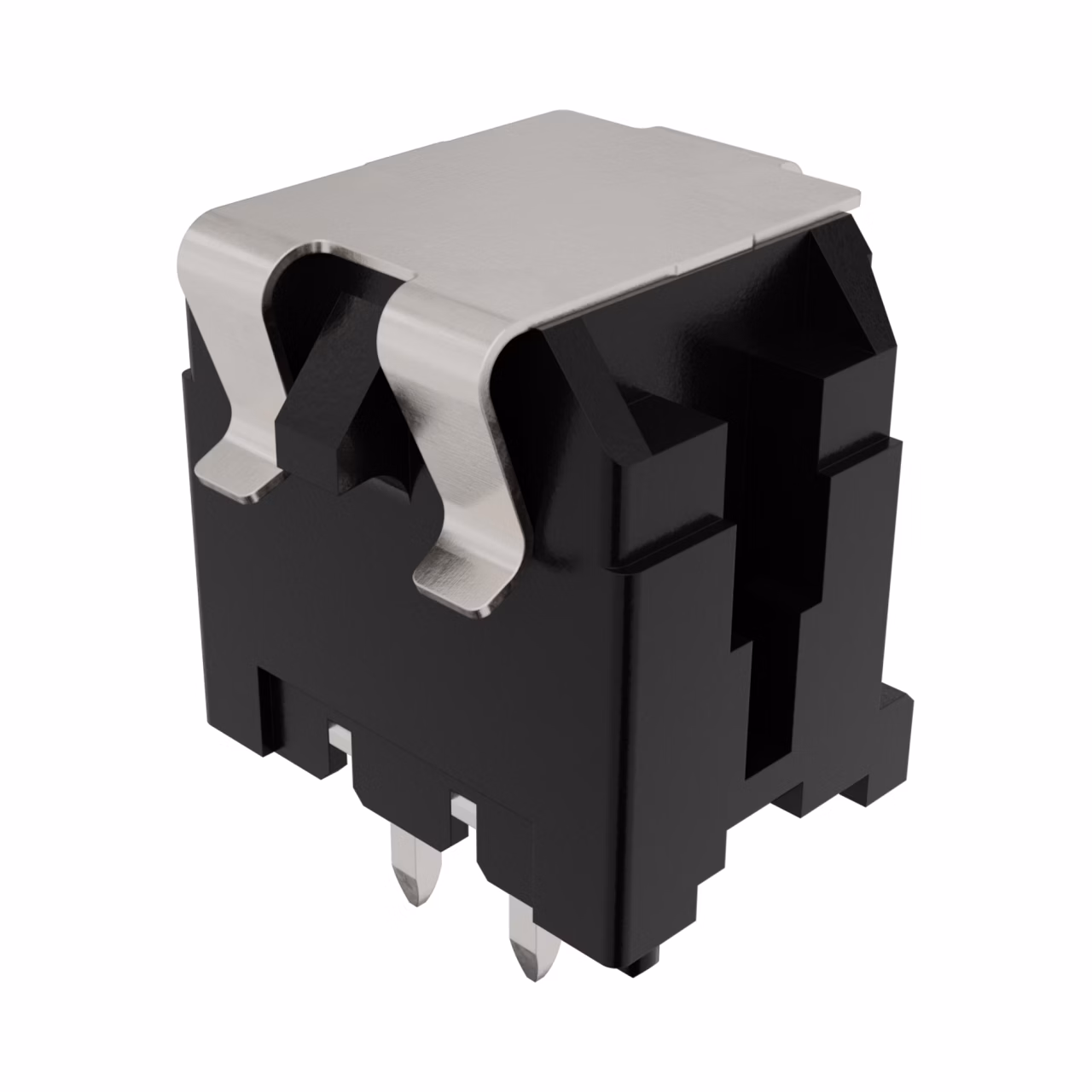 Micro-Fit 3.0 Vertical Header, 3.00mm Pitch, Dual Row, 4 Circuits, Straight Tail, with PCB Polarizing Peg, 0.76µm Gold Plating, Glow-Wire Capable, Black, Tape and Reel, with Pick and Place Cap for sale