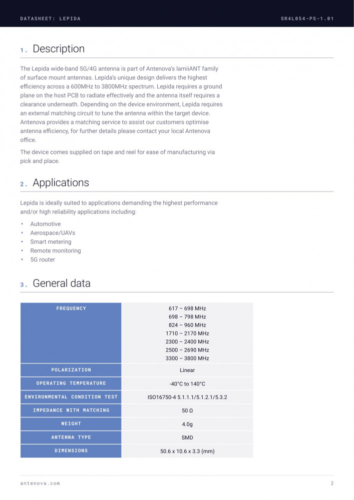 SR4L054 datasheet page 3