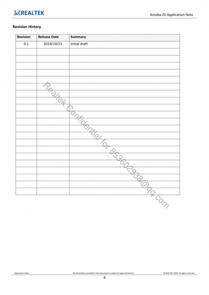 Ameba-ZII DEV manual page 4
