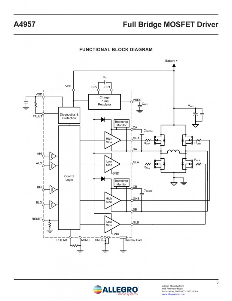 A4957SESTR-T datasheet page 3