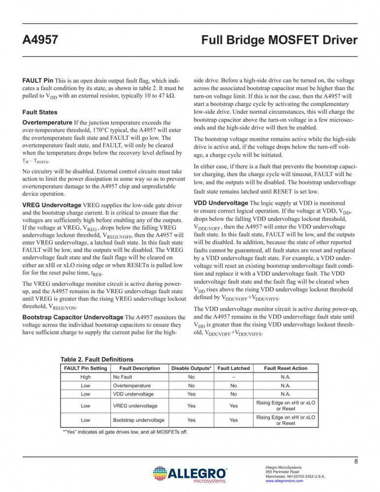 A4957SESTR-T datasheet page 8