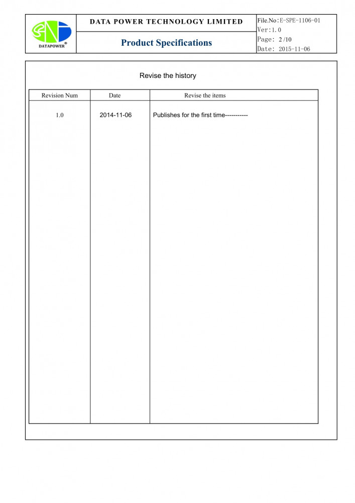 Technical document page 2