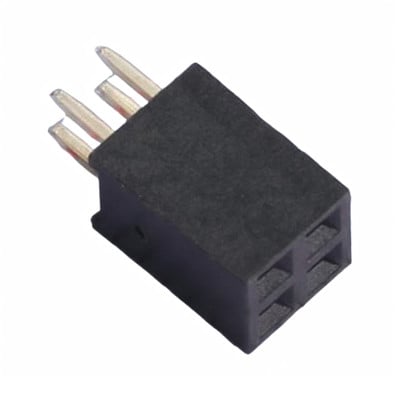 Hong Cheng HC-PM200-6.35H-2x2PZ-02A Female Socket Header Receptacle for sale