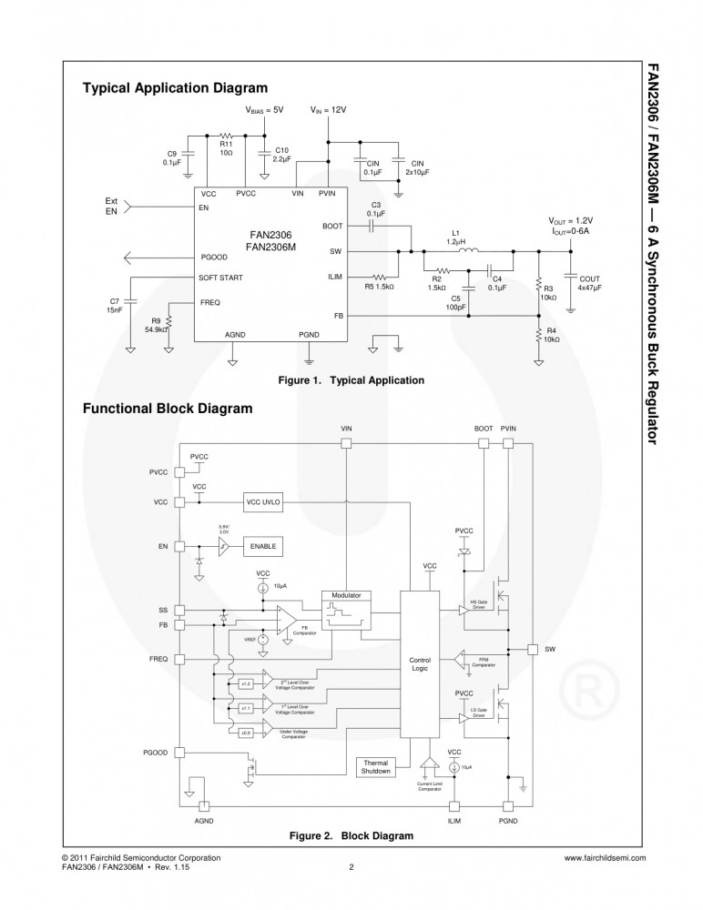 FAN2306 datasheet page 3