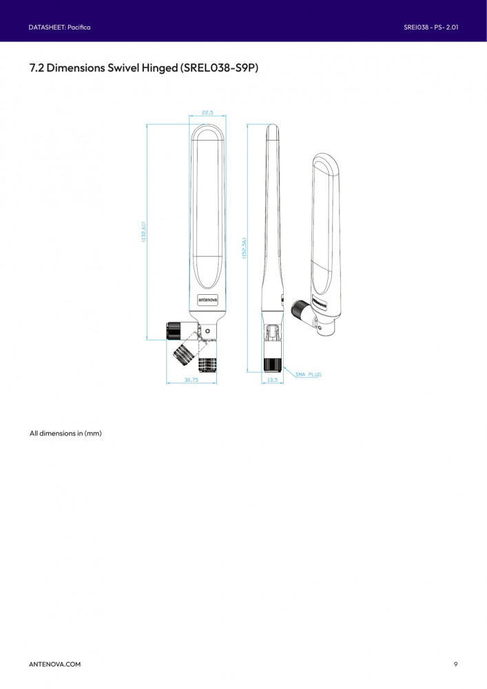 Pacifica datasheet page 9