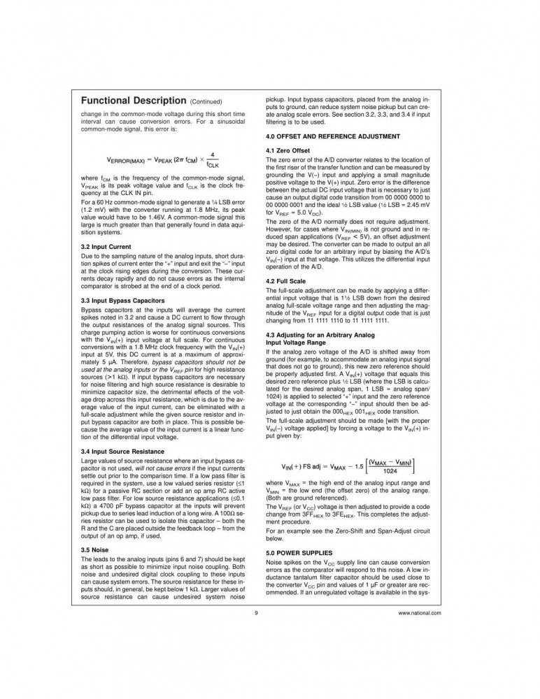 ADC1005CCJ datasheet page 9