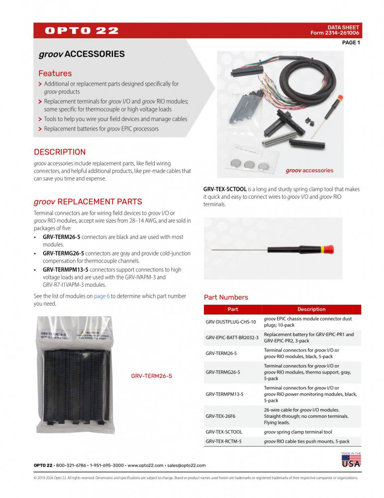 Technical document page 1