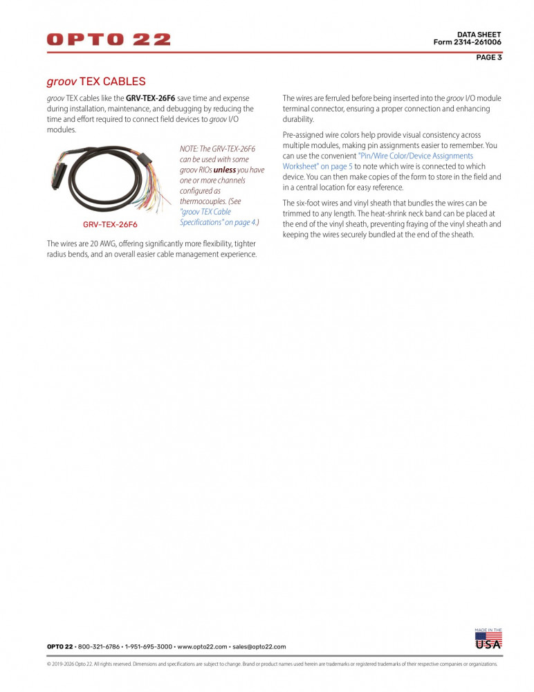 Technical document page 3