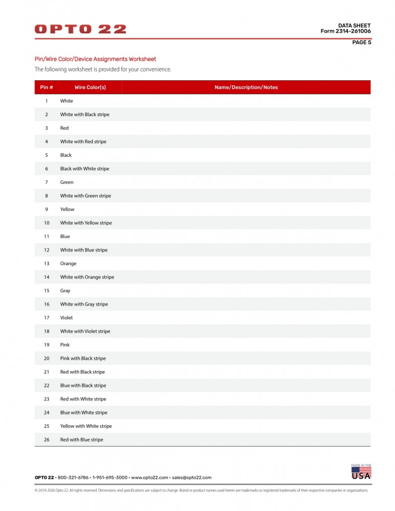 Technical document page 5