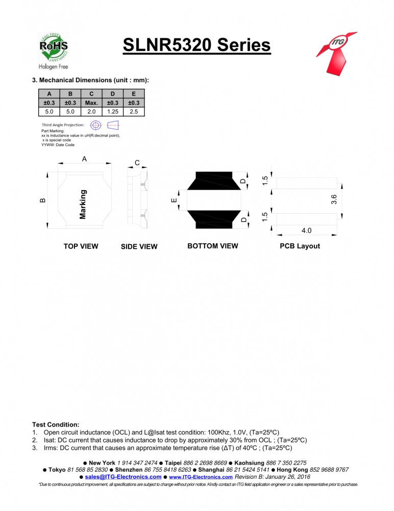 SLNR5320 technical document page 2